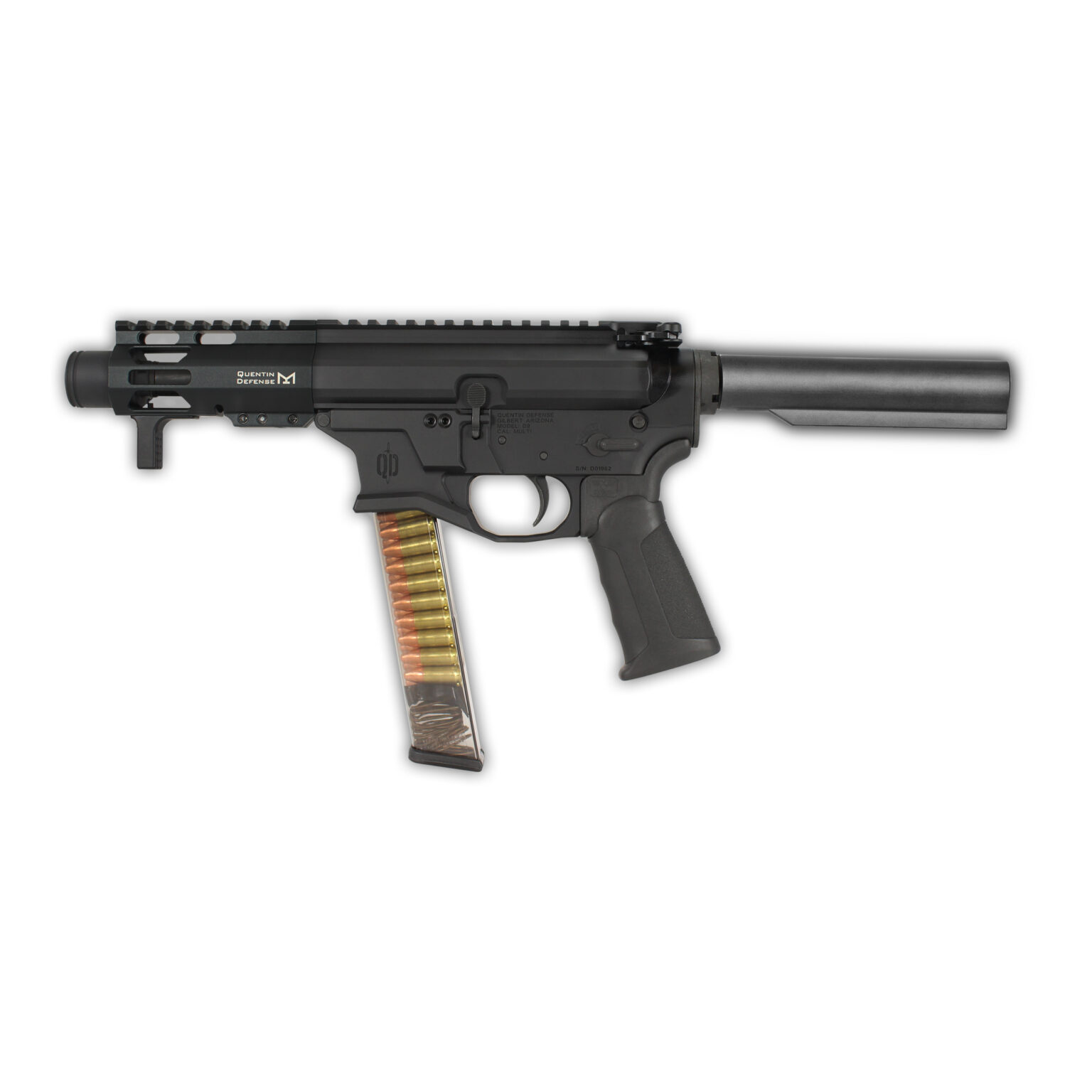 QUENTIN DEFENSE FIREARMS, RECEIVERS, AND SUPPRESSORS